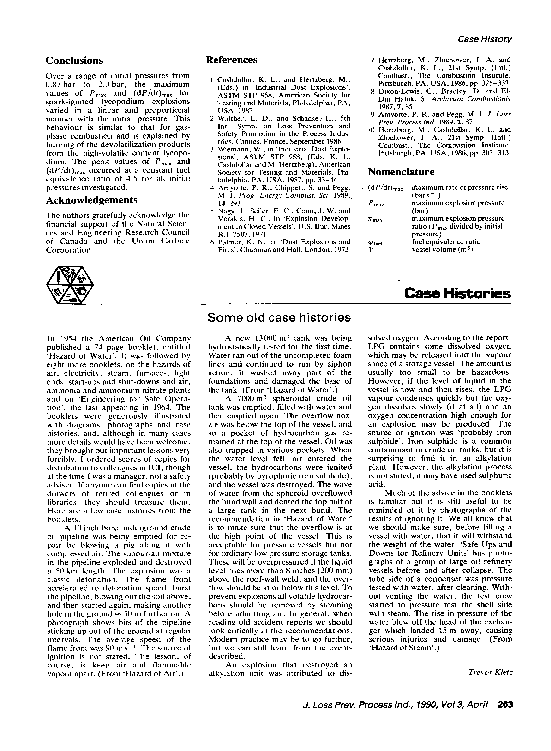 (PDF) Some old case histories