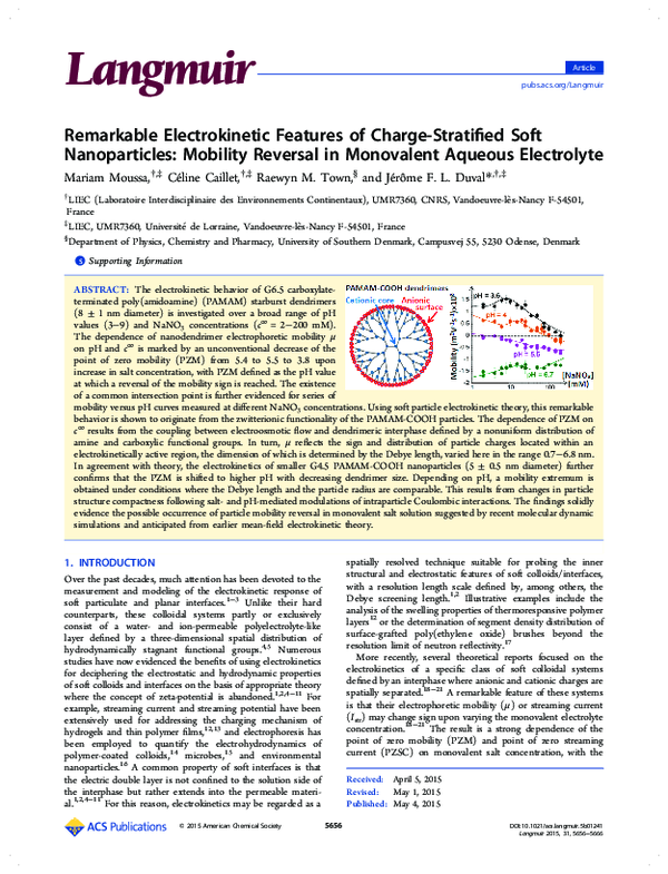 (PDF) Remarkable Electrokinetic Features of Charge-Stratified Soft ...