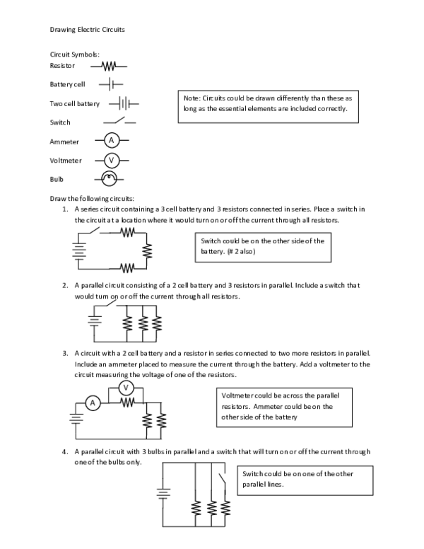 (PDF) Drawing Electric Circuits