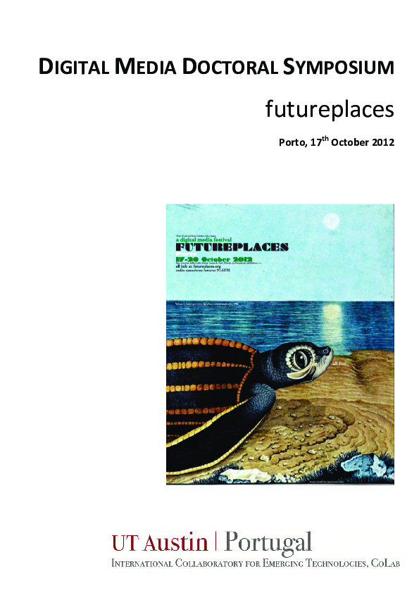 (PDF) futureplaces Doctoral Symposium 2012
