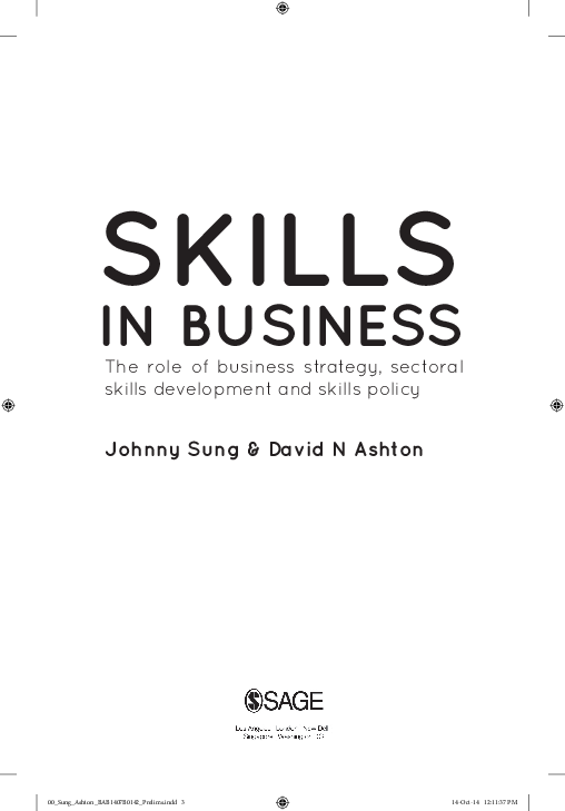 (PDF) The Challenges Facing Skills Policy in the 21st Century
