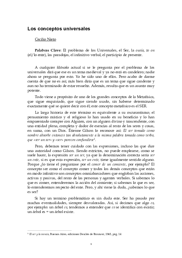 (PDF) Los conceptos universales