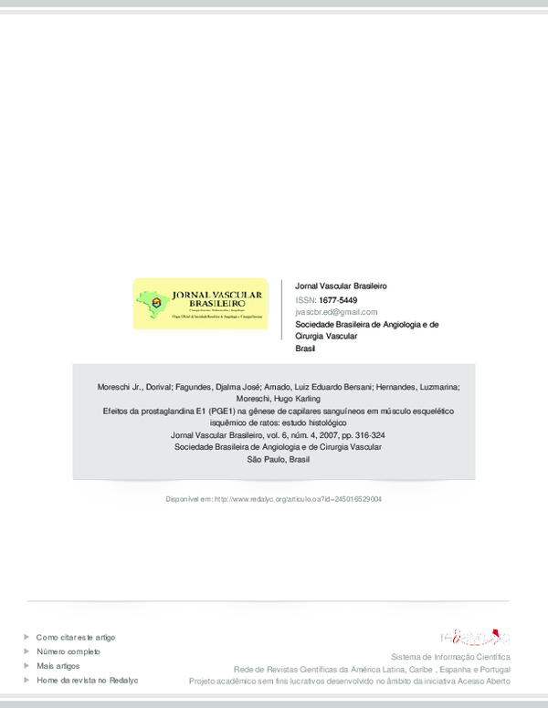 (PDF) Efeitos da prostaglandina E1 (PGE1) na gênese de capilares ...