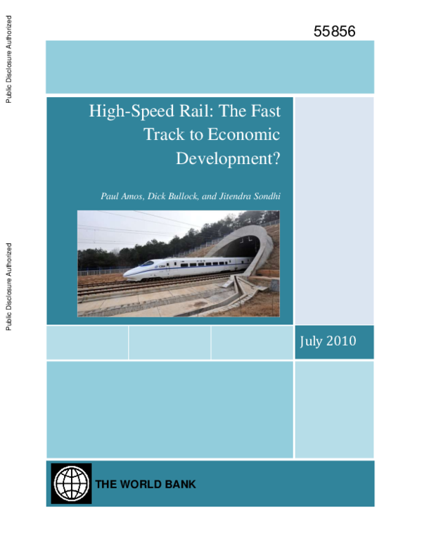 (PDF) High-Speed Rail