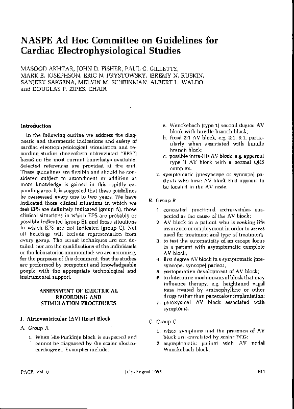 (PDF) NASPE Ad Hoc Committee on Guidelines for Cardiac ...