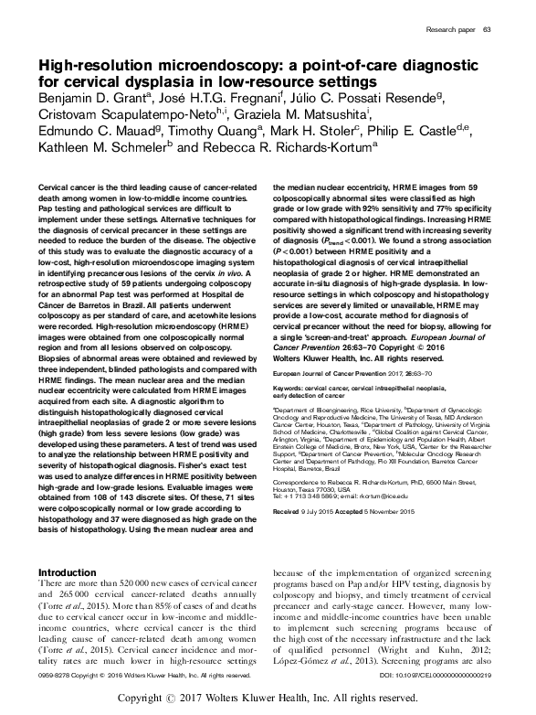 (PDF) High-resolution microendoscopy