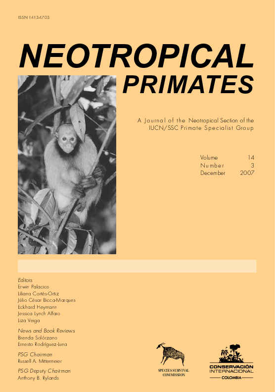 (PDF) Neotropical primates Abbreviation: Neotrop. Primates | Liliana ...
