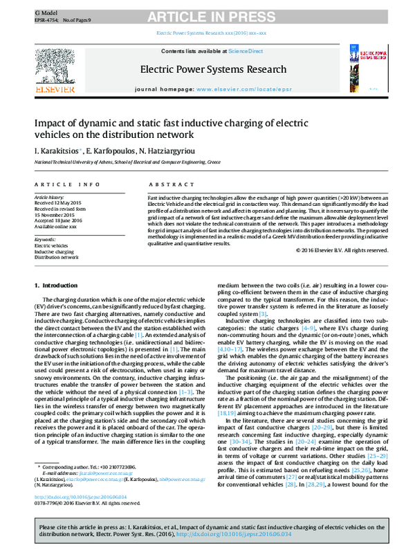 (PDF) Impact of dynamic and static fast inductive charging of electric ...