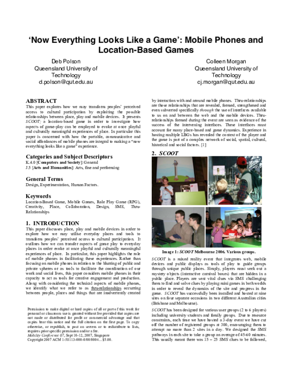 (PDF) Cipher cities | Debra Polson - Academia.edu