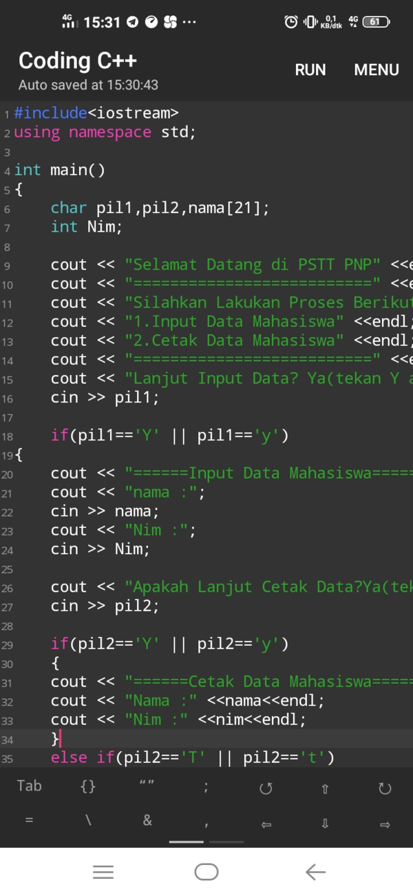 (PDF) UTS ALGORITMA RANIDWIPUTRI