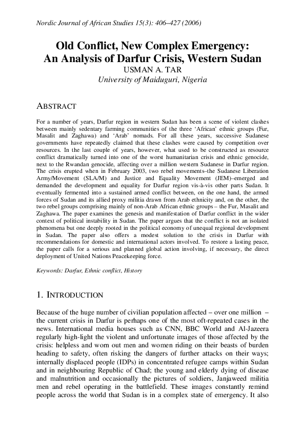(PDF) Nordic Journal of African Studies 15(3): 406–427 (2006) Old ...