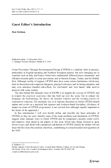 (PDF) Guest Editor’s Introduction