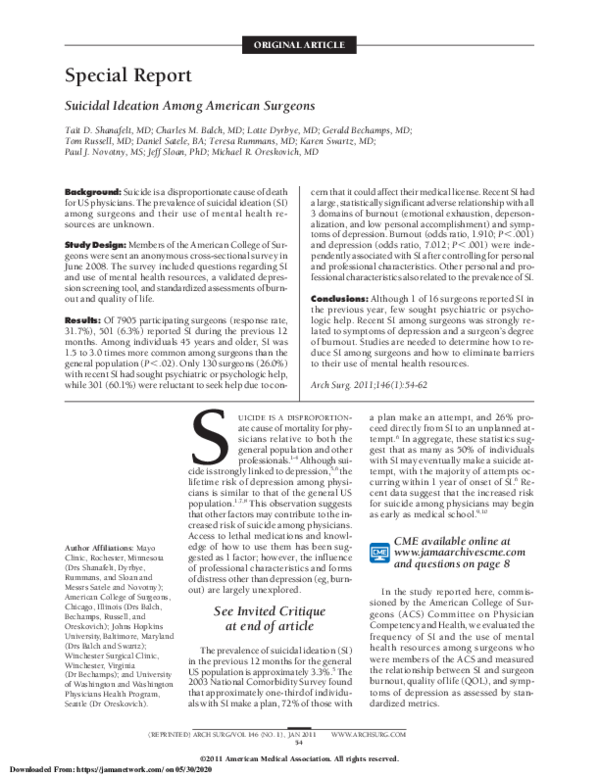 (PDF) Special Report