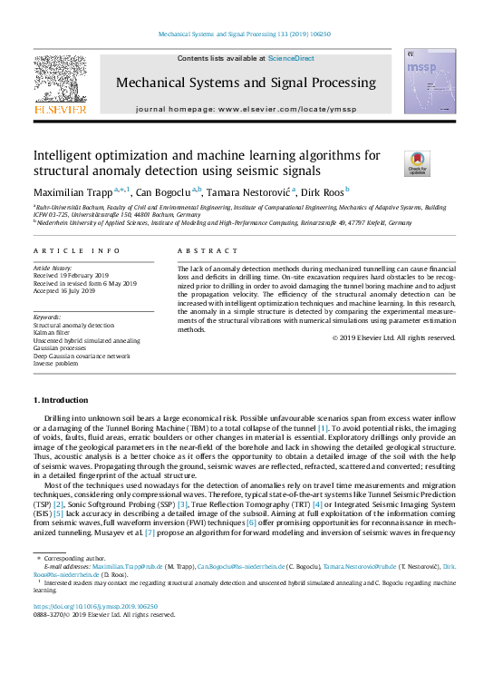 (PDF) Intelligent optimization and machine learning algorithms for ...