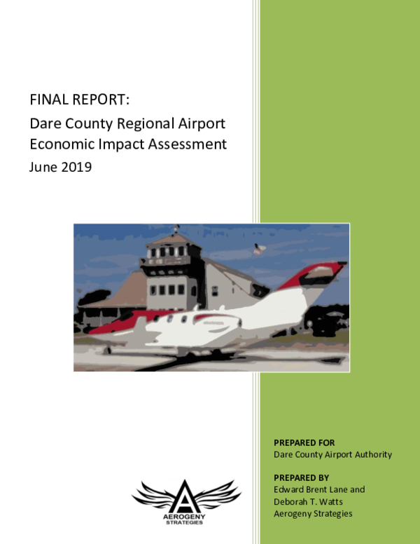 (PDF) Dare County Regional Airport Economic Impact Final Report
