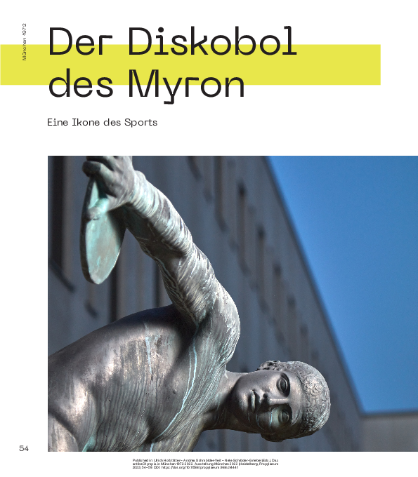 (PDF) Der Diskobol des Myron. Eine Ikone des Sports