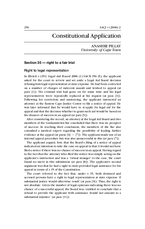 (PDF) Constitutional application