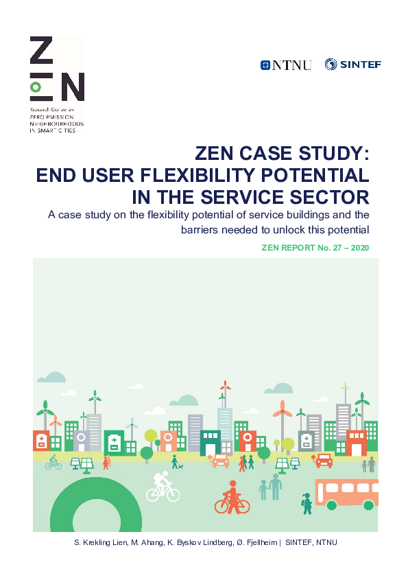 (PDF) ZEN Case Study. End User Flexibility Potential in the Service Sector