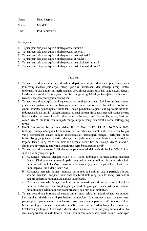 (DOC) Tujuan tujuan pendidikan