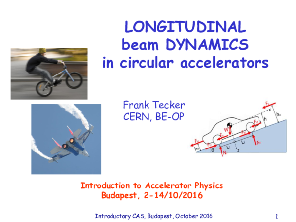 (PDF) Longitudinal Beam Dynamics in Circular Accelerators