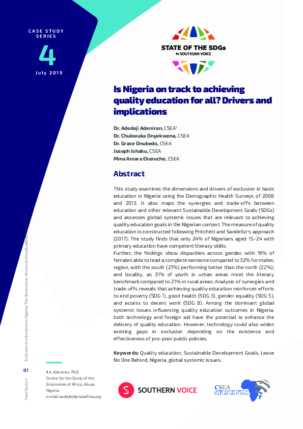 (PDF) Sumarie Nigeria