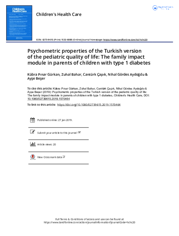 (PDF) Psychometric properties of Turkish version of Dutch Eating ...