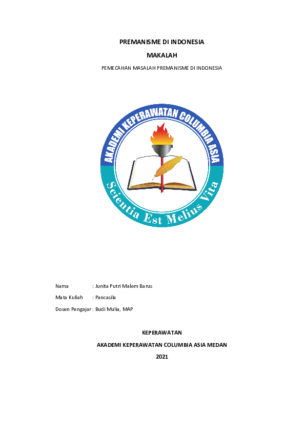 (DOC) Makalah premanisme