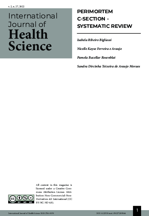 (PDF) PERIMORTEM C-SECTION - SYSTEMATIC REVIEW (Atena Editora)