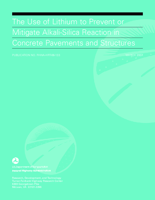 (PDF) The use of lithium to prevent or mitigate alkali-silica reaction ...