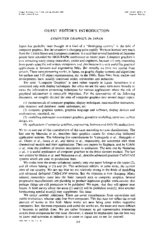 (PDF) Guest editor's introduction