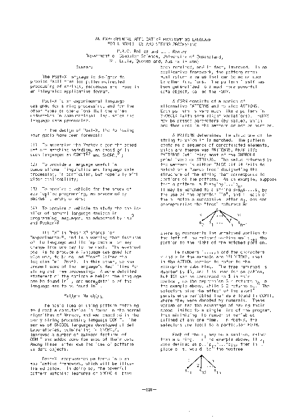 (PDF) An experimental applicative programming language for linguistics ...