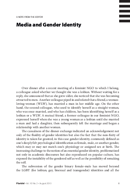 (PDF) Note from editor