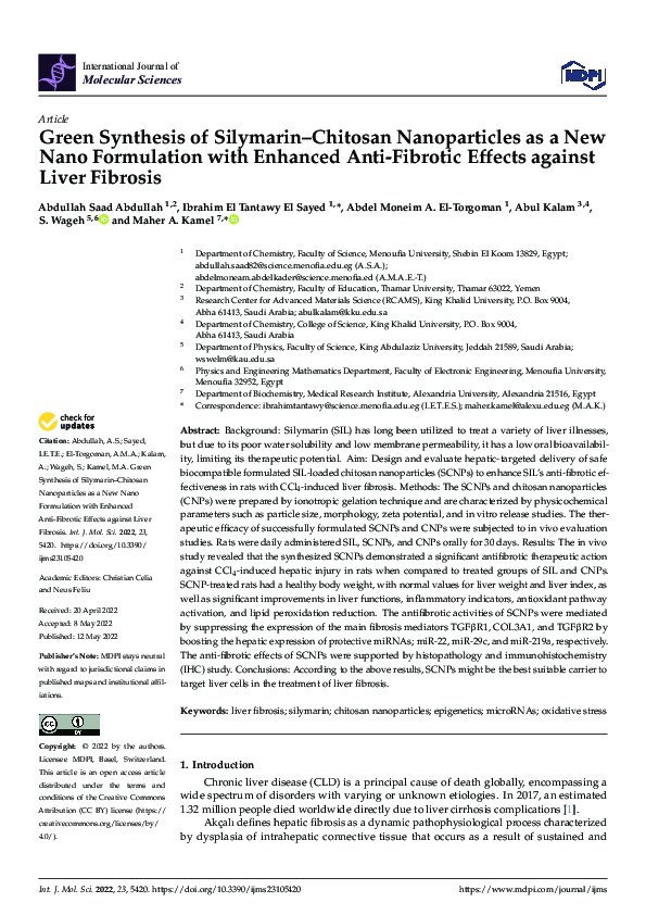 (PDF) Role of GABA and serotonin coupled chitosan nanoparticles in enhanced hepatocyte ...