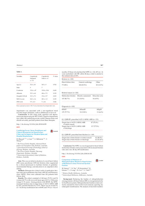 (PDF) Combining Forces: Nurse Practitioner and Clinical Pharmacist Led ...