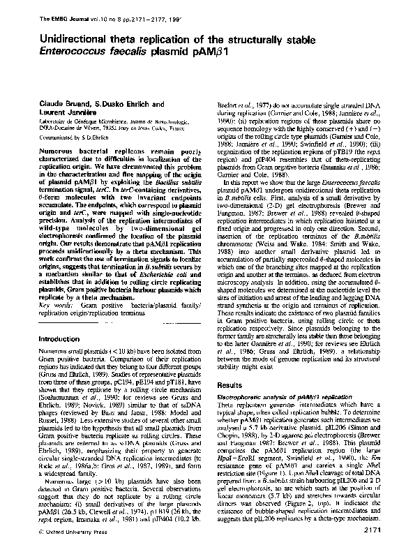 (PDF) Unidirectional theta replication of the structurally stable ...