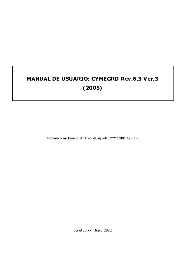 (PDF) MANUAL CYME V6.3 R3 esp