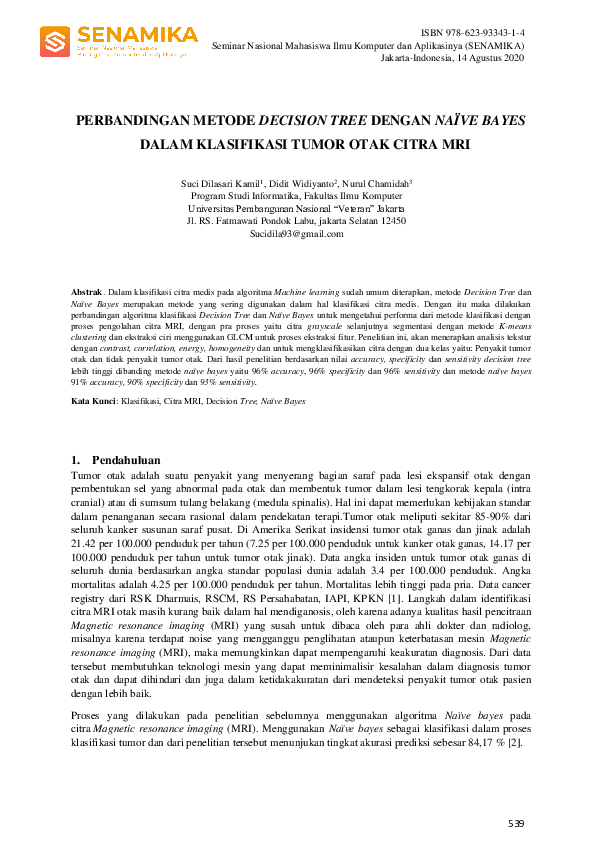 (PDF) Perbandingan Metode Decision Tree Dengan Naïve Bayes Dalam ...
