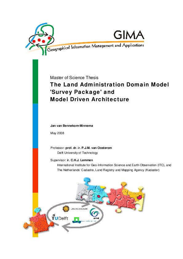 (PDF) Implementing LADM Survey Package using MDA