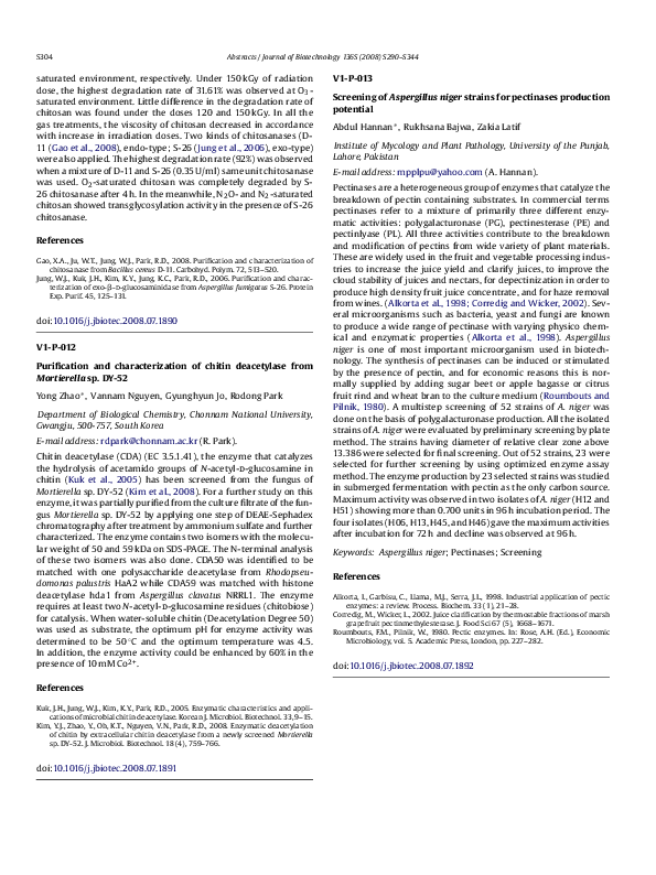(PDF) Screening of Aspergillus niger strains for pectinases production ...