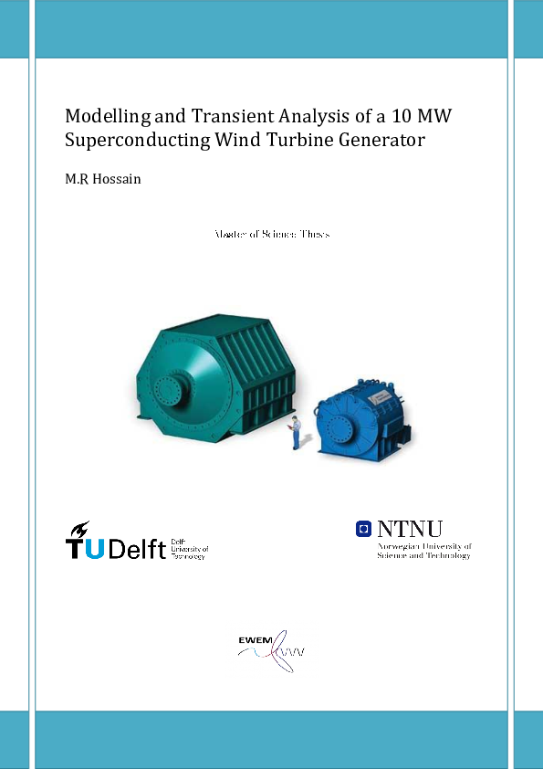 Modelling and Transient Analysis of a 10 MW Superconducting Wind ...