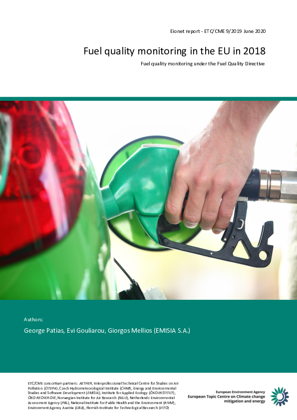 (PDF) Fuel quality monitoring in the EU in 2018. Fuel quality ...
