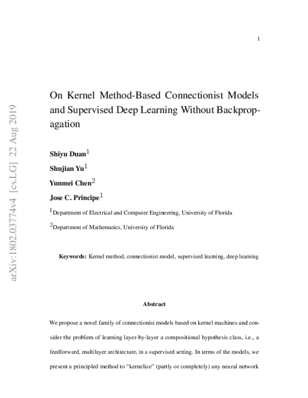(PDF) On Kernel Method–Based Connectionist Models and Supervised Deep ...