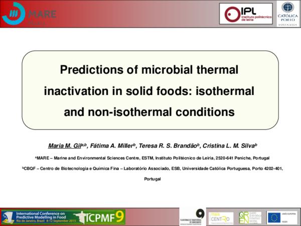 (PDF) Predictions of Microbial Thermal Inactivation in Solid Foods ...