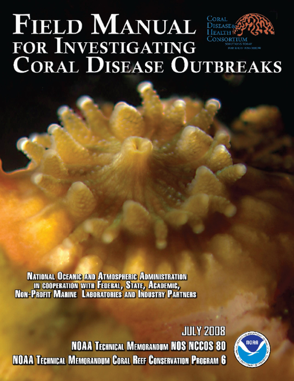 (PDF) from NOAA through the Coral Reef Conservation Program. Layout and ...