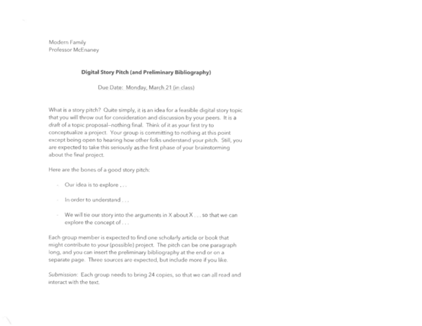 (PDF) Digital Storytelling Assignment