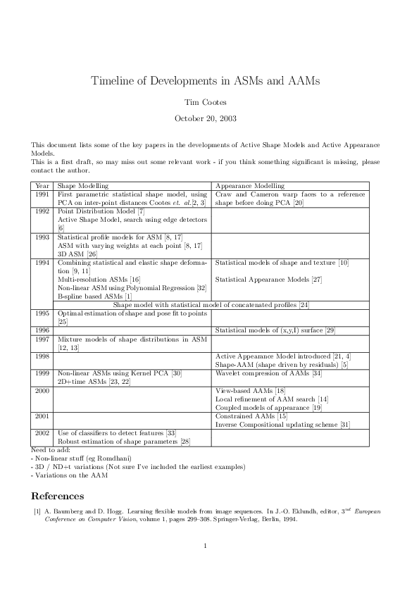 (PDF) Improving ASM Search Using Mixture Models for Grey-Level Profiles