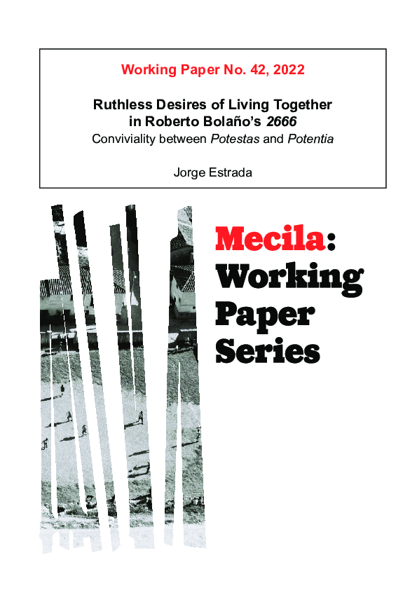 (PDF) Ruthless Desires of Living Together in Roberto Bolaño’s 2666 ...