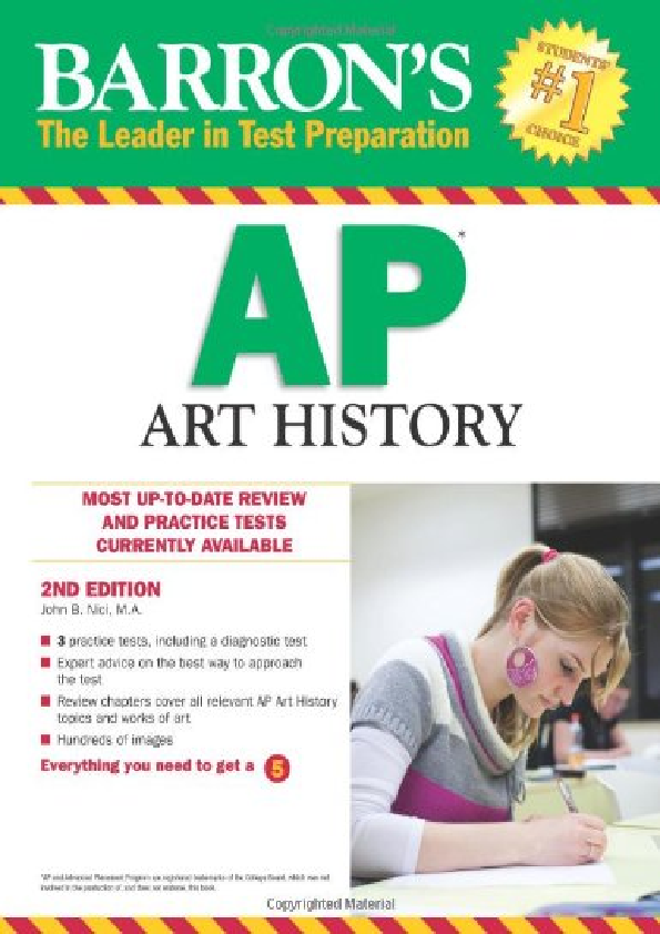 (PDF) Barron's Ap Art History (Barron's Study Guides