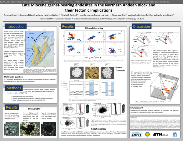 (PDF) Late Miocene garnet-bearing andesites in the Northern Andean ...