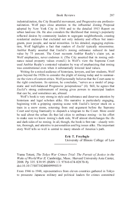 (PDF) Yuma Totani . The Tokyo War Crimes Trial: The Pursuit of Justice ...